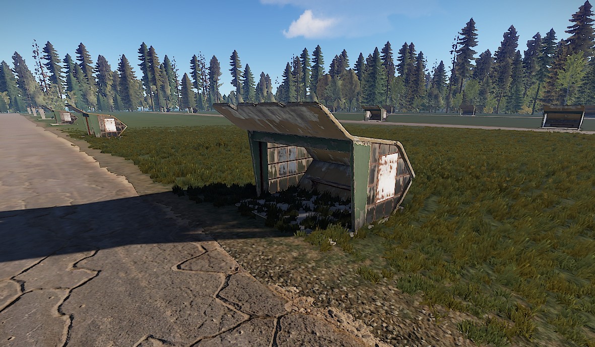 Bus stop contest • Rusty Wasteland PVE